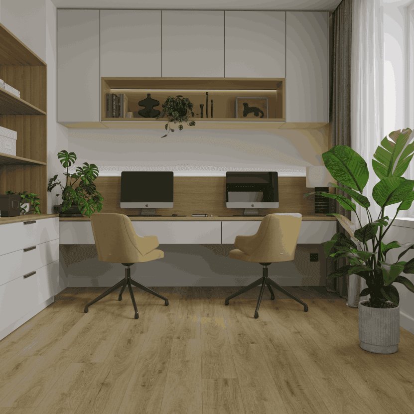 Каменно-полимерная плитка Alpine Floor Titan 6 ECO 28-8 Тантал
