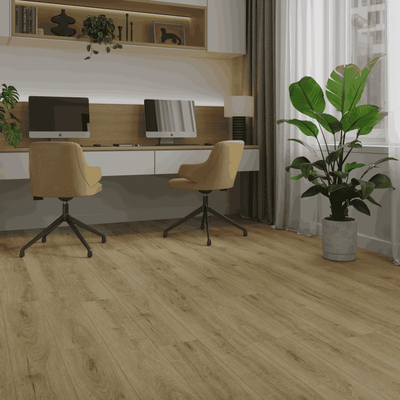 Каменно-полимерная плитка Alpine Floor Titan 6 ECO 28-8 Тантал